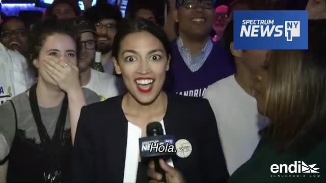 Así gritó la boricua Alexandria Ocasio al enterarse de su inesperada ...